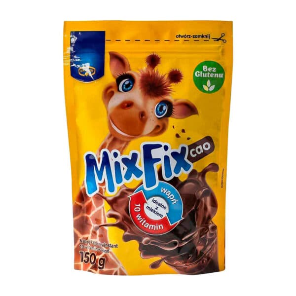 Какао з вітамінами та кальцієм Mix Fix 150г ⚡ купити з доставкою по Україні