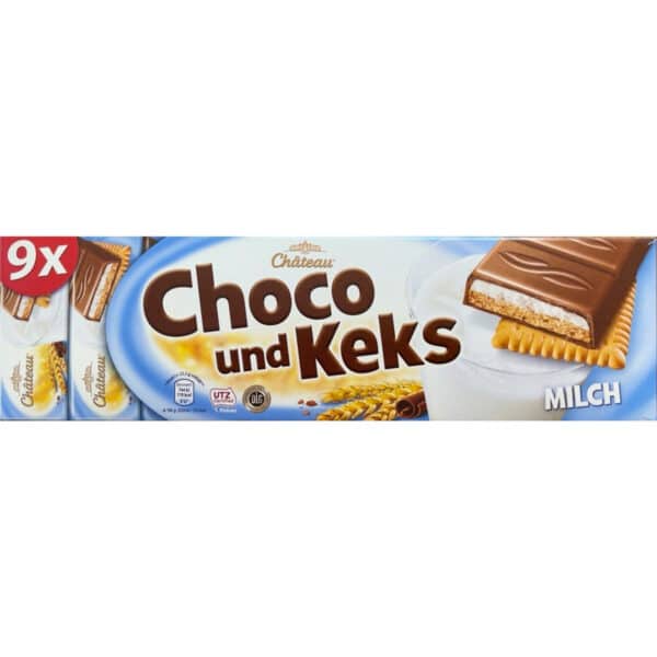 Шоколад Chateau Choco Keks з молочним кремом і печивом 300г ⚡ купити з ...